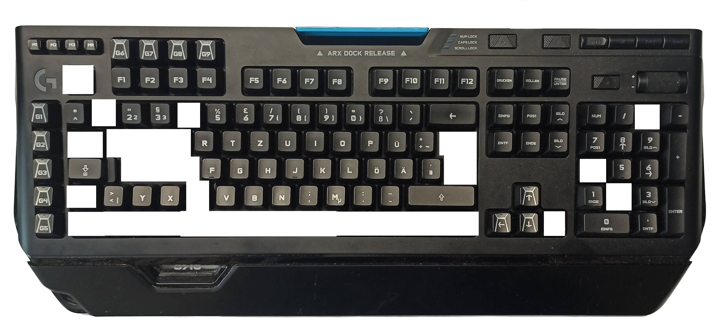 Logitech MECHANICAL GAMING KEYBOARD touche de clavier, touche clavier ...