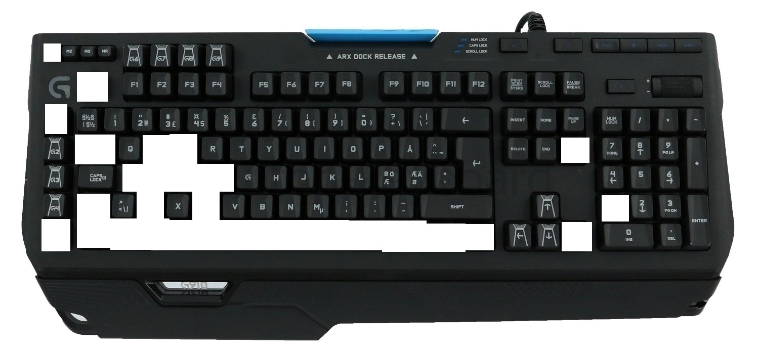 Logitech MECHANICAL GAMING KEYBOARD Touche de clavier, touche de ...